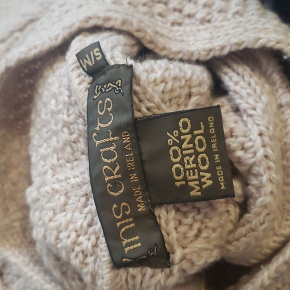 Inis Crafts | Sweaters | 0 Merino Wool Pullover Shawl From Ireland ...